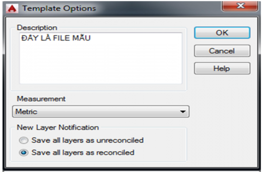 Thiết lập tạo file mẫu Template trong AutoCAD - Chia sẻ kiến thức